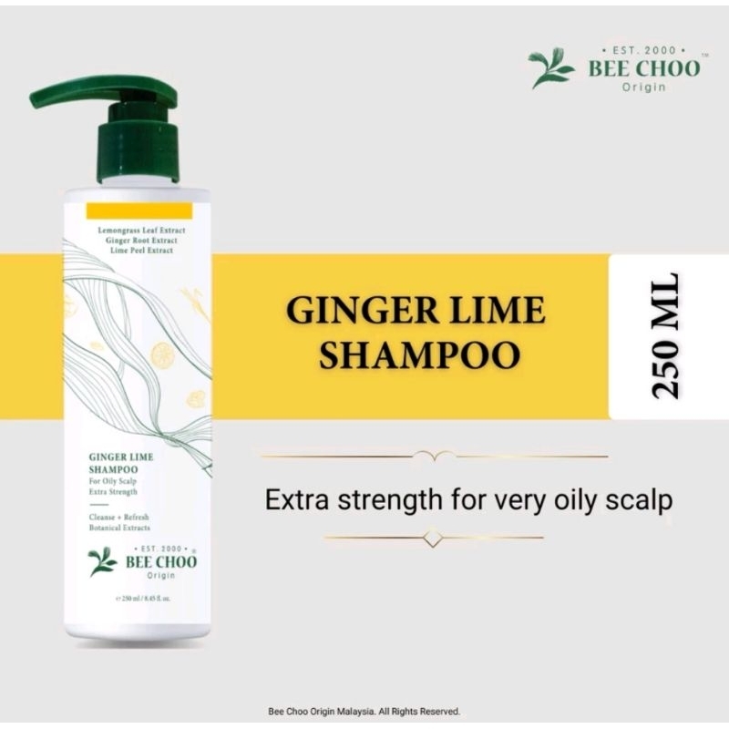 Bee Choo Origin Ginger Lime Shampoo 250ML | Shopee Malaysia