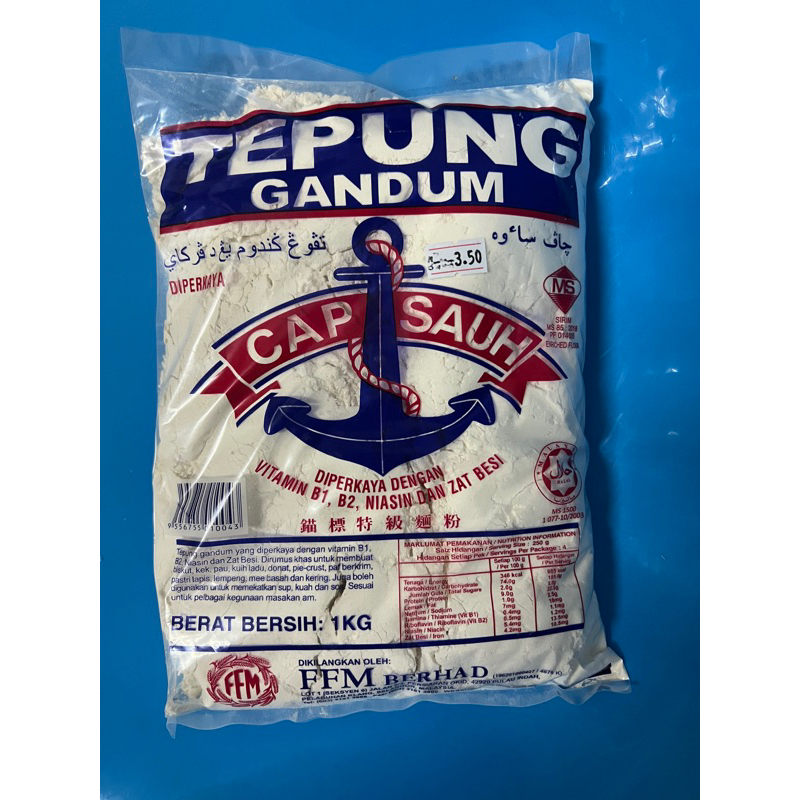 TEPUNG GANDUM 1KG/ Cap sauh | Shopee Malaysia