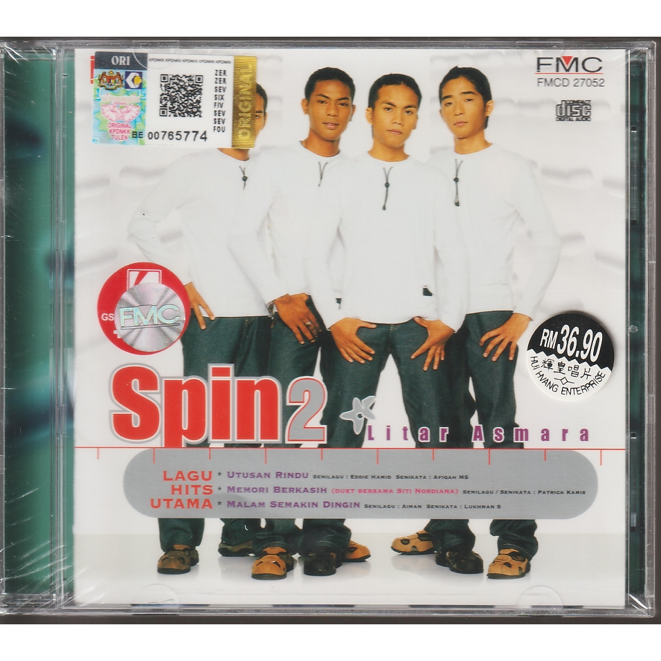 CD SPIN 2 : LITAR ASMARA ( ORIGINAL CD ) | Shopee Malaysia