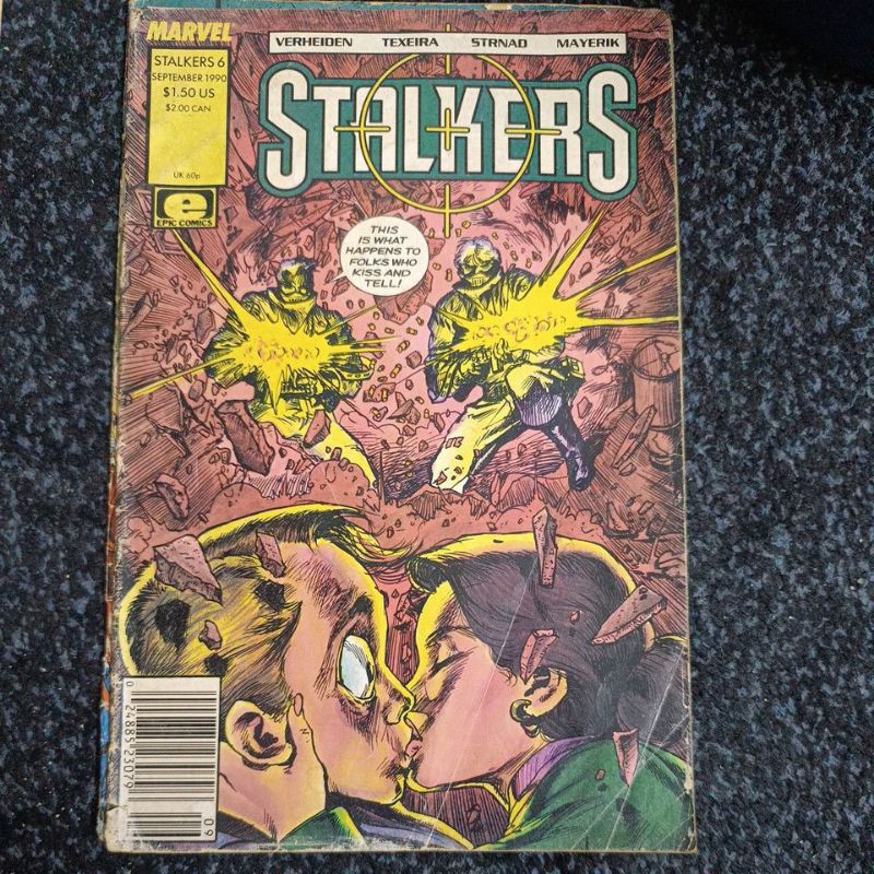 MARVEL STALKERS VINTAGE COMIC | Shopee Malaysia