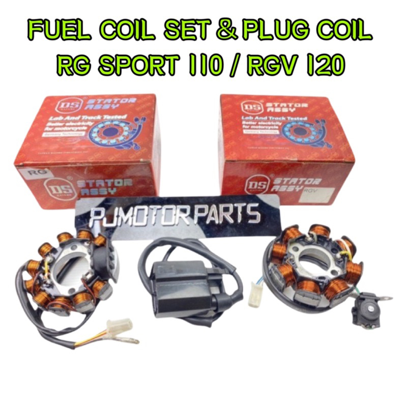 SUZUKI RG110 RGV120 RG SPORT 110 RGV 120 - Fuel Coil Set / Magnet Coil ...