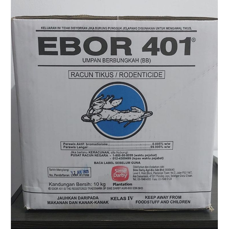 💯💥EBOR 401💥 MOUSE BAIT 10KG 💯 | Shopee Malaysia
