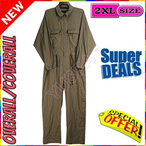 💥Women Overall/Coverall/All In One/Jumpsuit/Baju Mekanik💥 | Shopee Malaysia