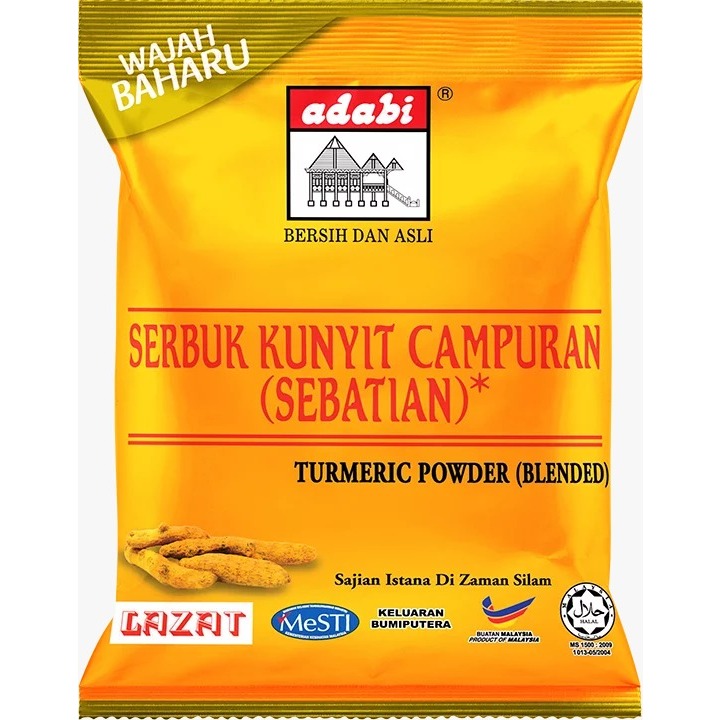 Adabi - Serbuk Kunyit 500gm | Shopee Malaysia