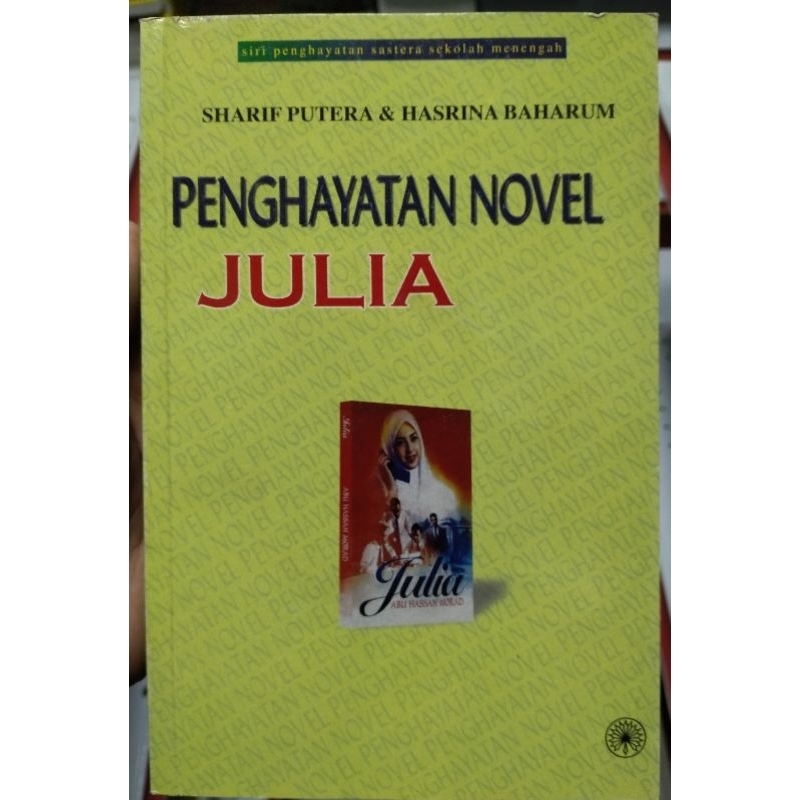 Buku Penghayatan Novel Julia | Shopee Malaysia