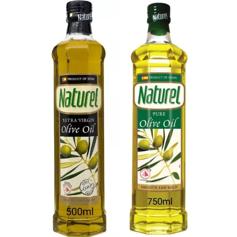 ＊Naturel Pure Olive Oil/Extra Virgin Olive Oil (PRODUCT OF SPAIN)＊500ml ...