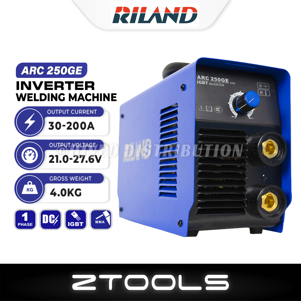 Riland ARC250-SERIES Heavy Duty Inverter Welding Machine | Mesin ...