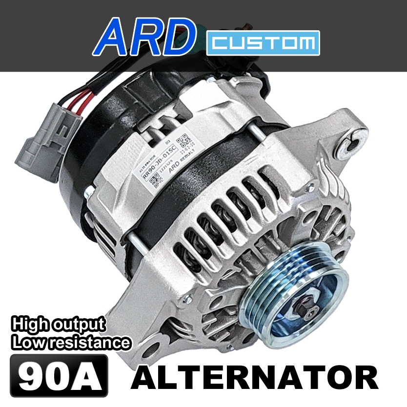 DAIHATSU COPEN L880K HIGH OUTPUT ALTERNATOR 90A SC [RR90-JB-01SC ...