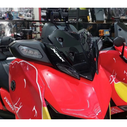 YAMAHA XMAX V2 VISOR WINDSHILED Flyscreen XMAX250 / 300 X-MAX V2 READY ...