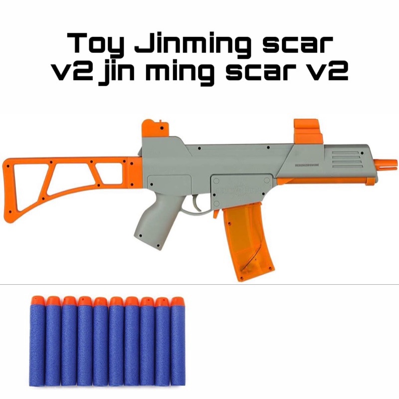 Toy Jinming scar v2 jin ming scar v2 gel blast soft ball jm scar ready ...