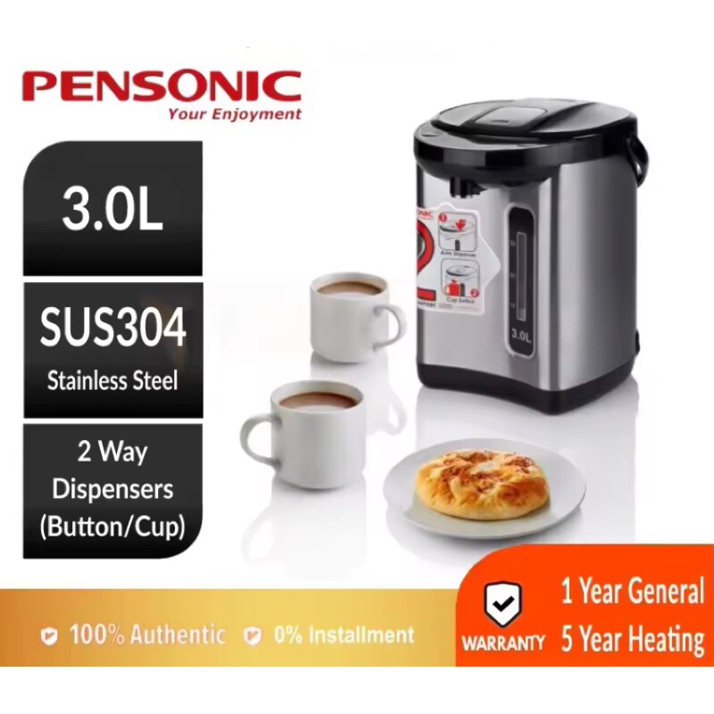 PENSONiC Thermo Pot 3L (PTF3001) | Shopee Malaysia