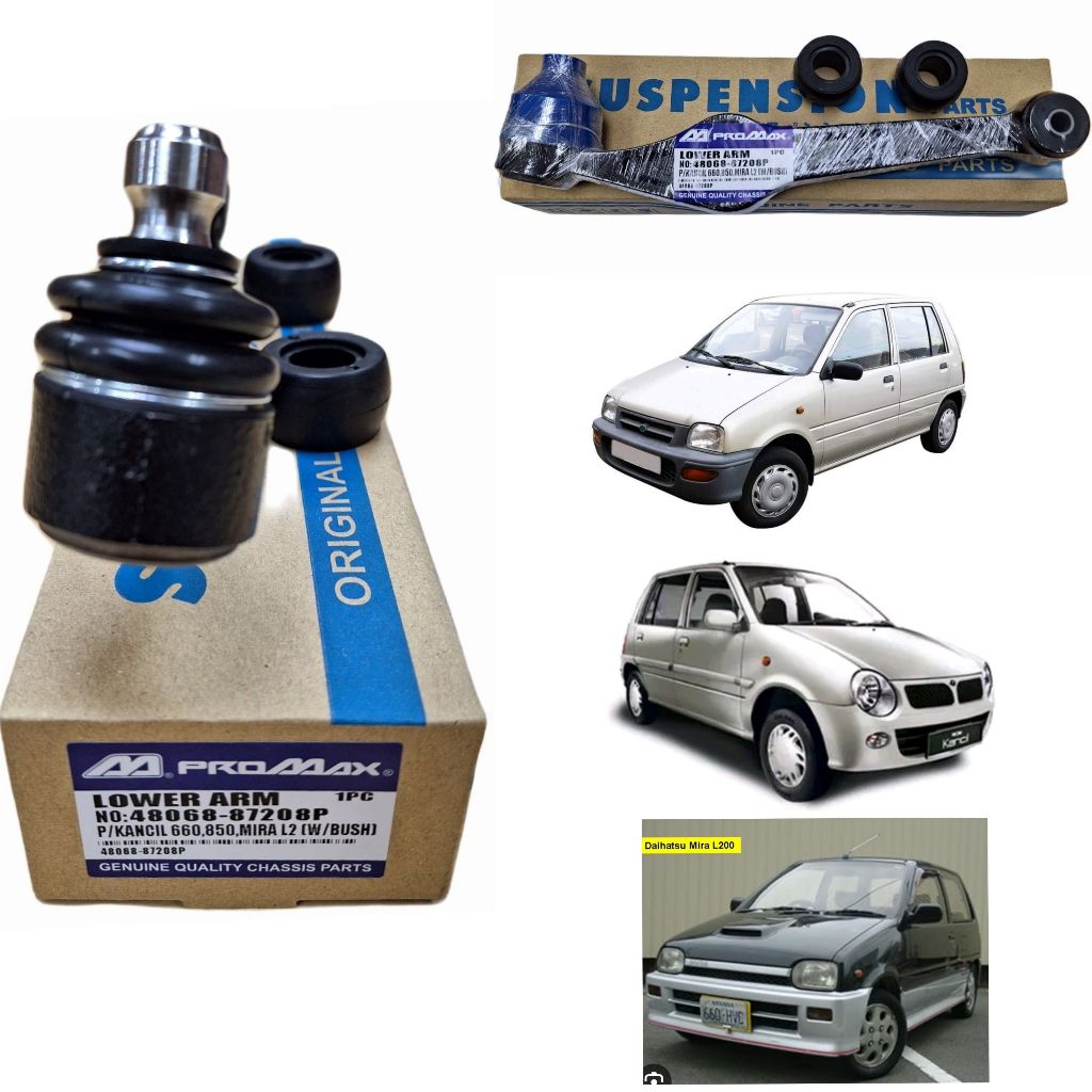 LOWER ARM PERODUA KANCIL 660,850,MIRA L2 (WITH BUSH) | Shopee Malaysia