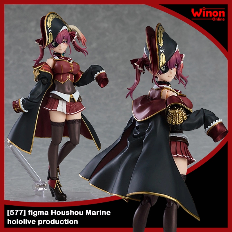 [Ready Stock] [577] figma Houshou Marine hololive production figure | Shopee Malaysia