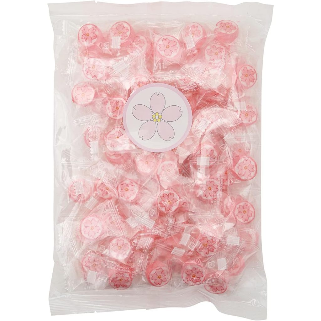 Large capacity! Cherry Blossom Sakura Candy Large quantity! 400g Sweet ...