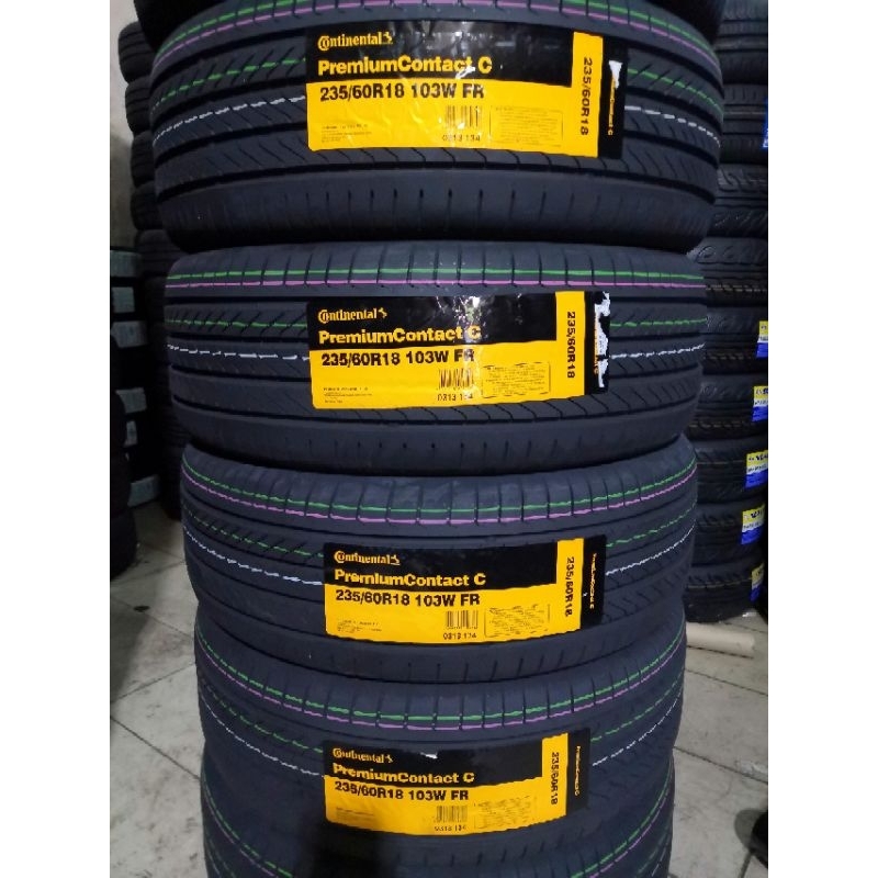 235/60/18 Continental PremiumContact C Tyre Tayar (ONLY SELL 2PCS OR ...