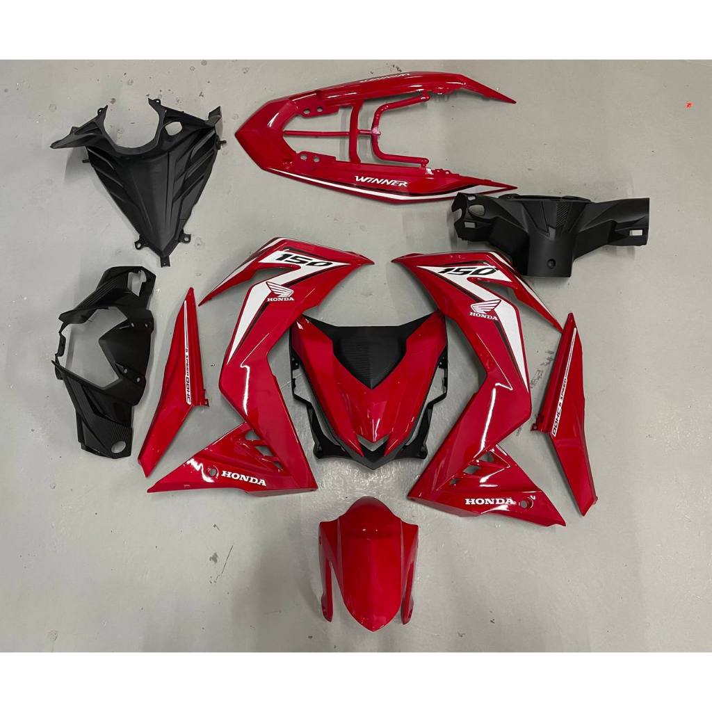 HLD COVERSET STICKER TAMPAL RED/MERAH 1 HONDA RS150 V1/V2/V3 | Shopee ...