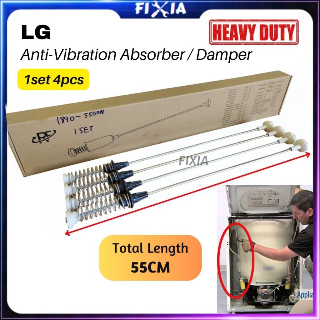 (4pcs) LG 55cm WF-S750/WF-TS800/WF-T800 Suspension Rod/Absorber/Damper ...