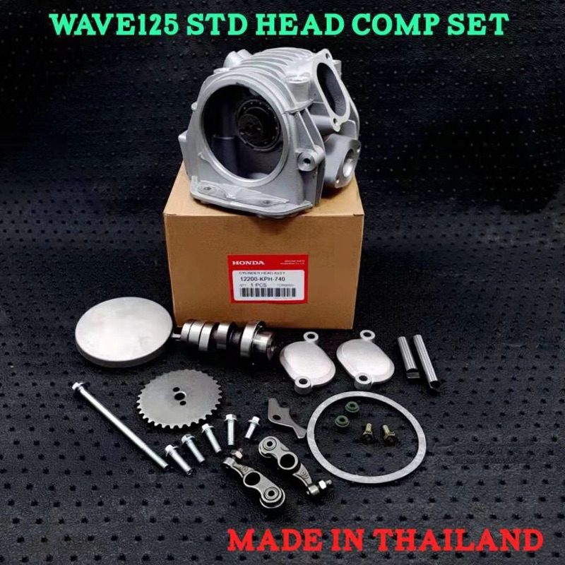 WAVE WAVE125 WAVE125S WAVE125X ULTIMO HONDA STD CYLINDER HEAD COMPLETE ...