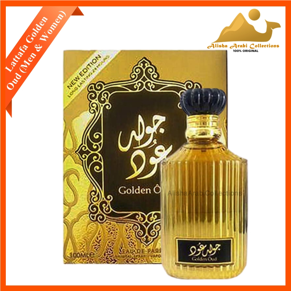 💯% Original Lattafa Golden Oud EDP 100ml Perfume for Men & Women ...