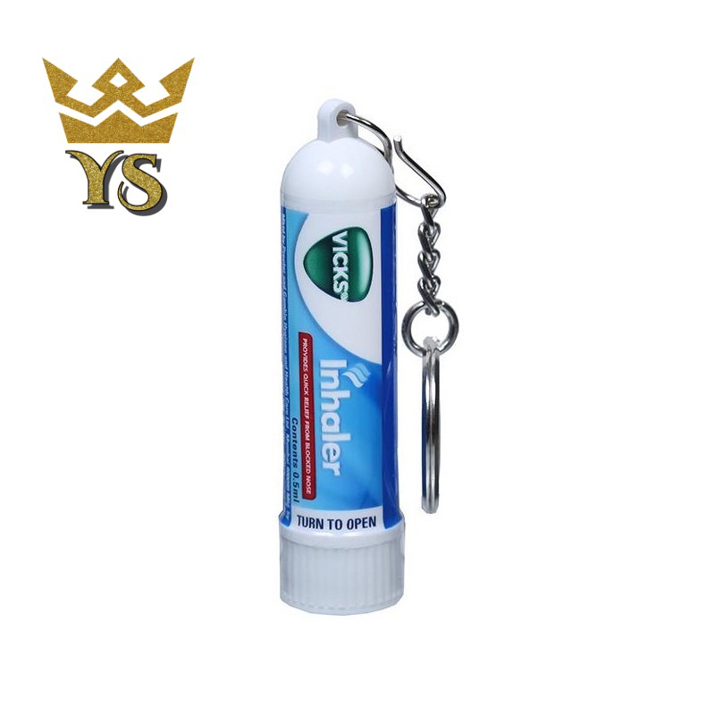 Vicks Inhaler With Key Chain For Nasal Congestion Blocked Nose 0.5ml ...