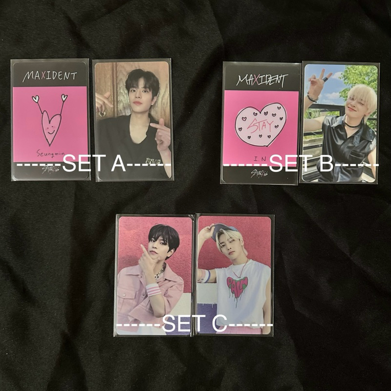 [READY STOCK] STRAY KIDS MAXIDENT PC PHOTOCARD / POB | Shopee Malaysia