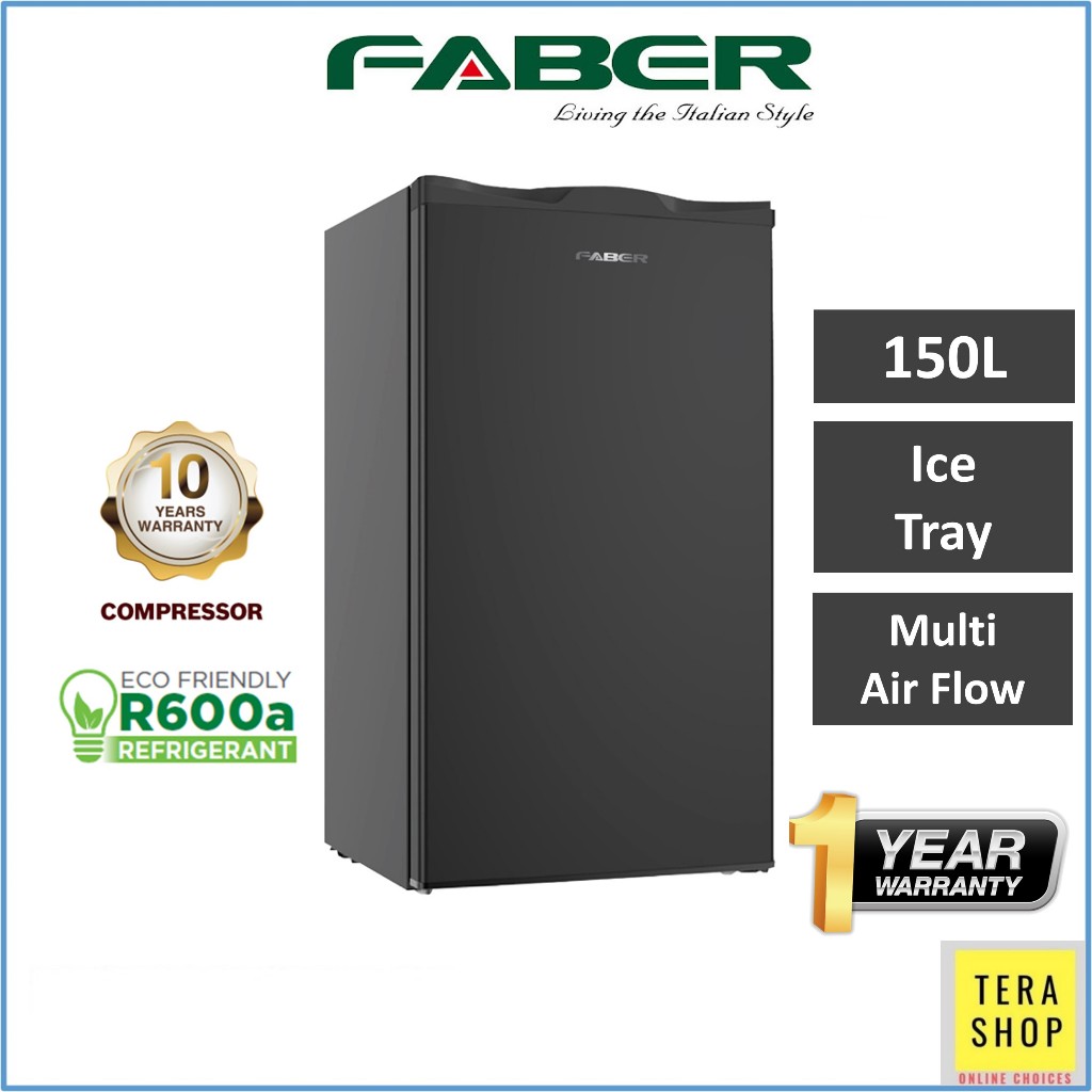 Faber LUSSO 151BK 150L Mini Bar Refrigerator Single Door Fridge Peti ...