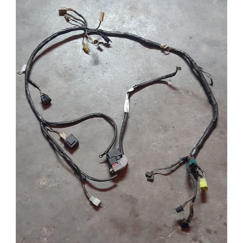 USED ORIGINAL WIRING HARNESS SUZUKI BELANG R 150 DOHC COMPLETE RELAY ...