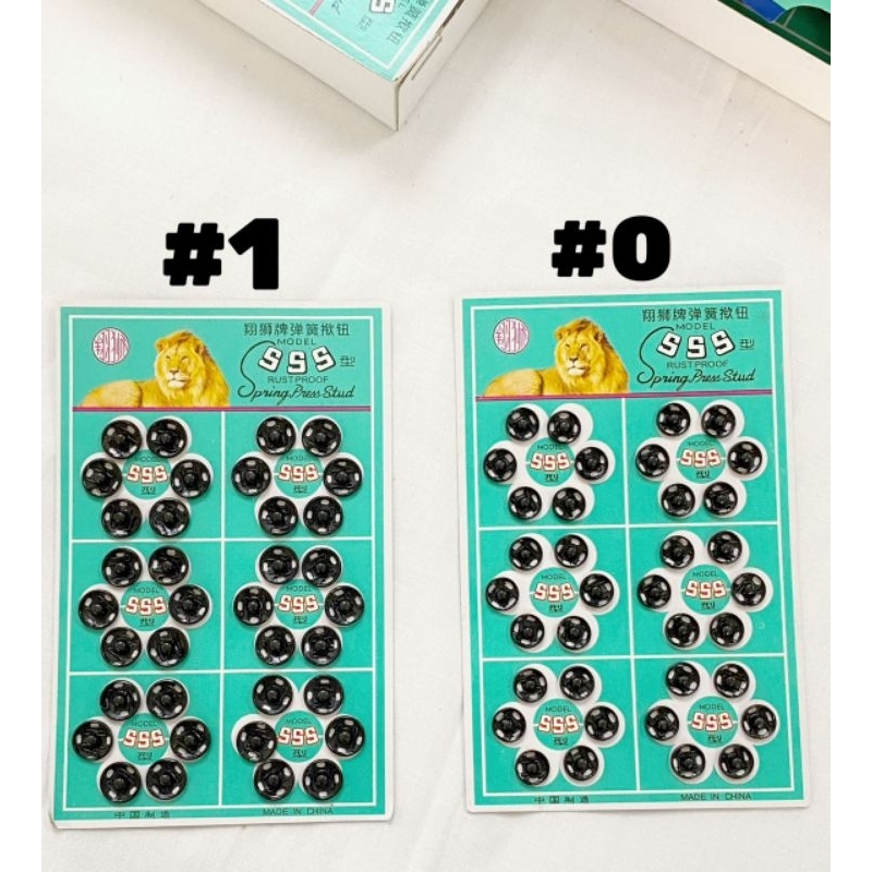 Button Ketip/Press Studs Metal Hand-sew Button Spring Sewing Snap ...