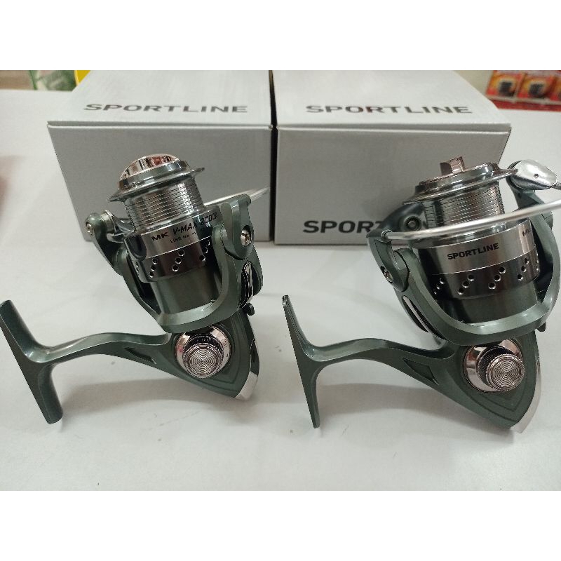 SPORTLINE MK V-MAX SPINNING REELS | Shopee Malaysia