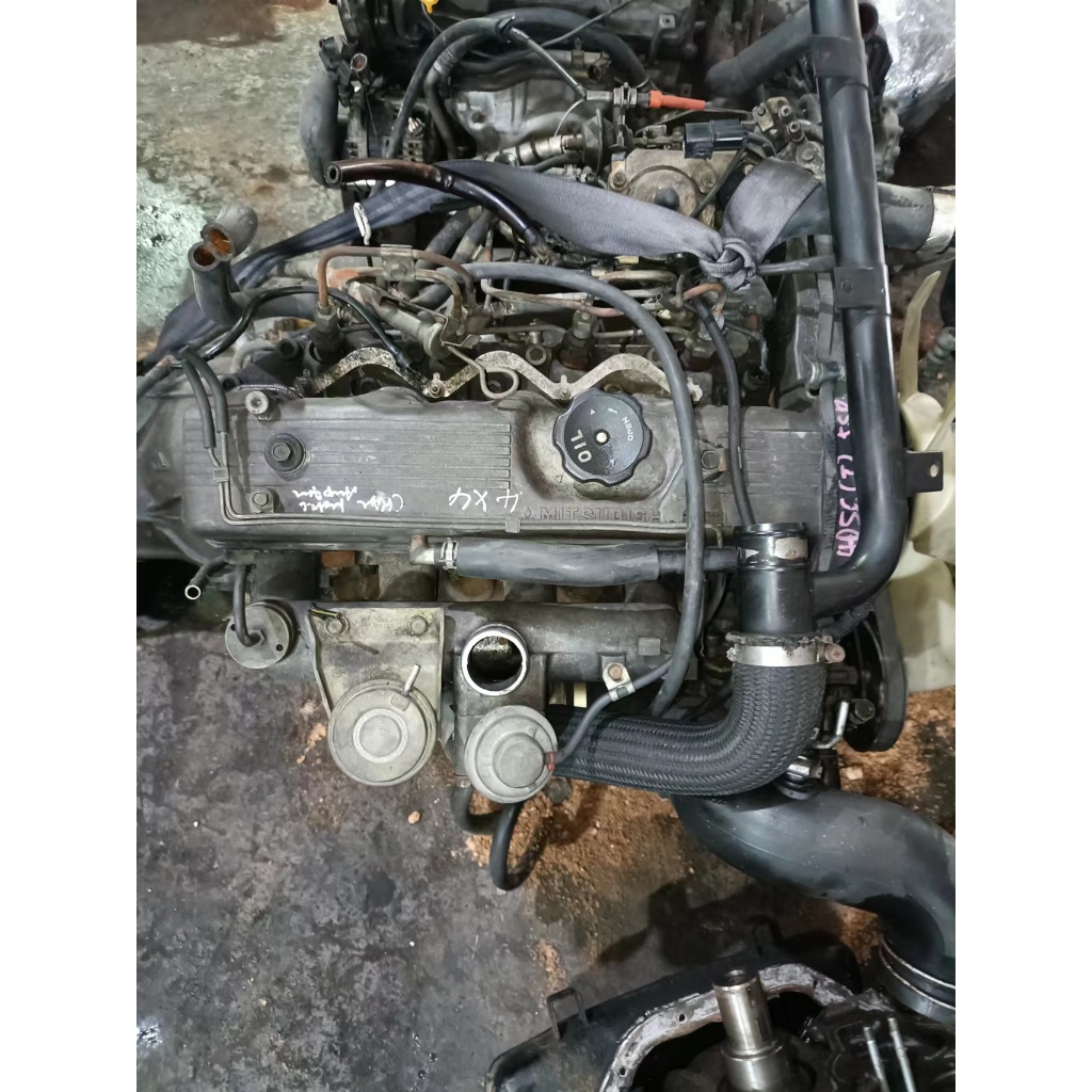 MITSUBISHI 4D56T ENGINE USED ORIGINAL COMPLETE NGB (START) RM6000 to ...