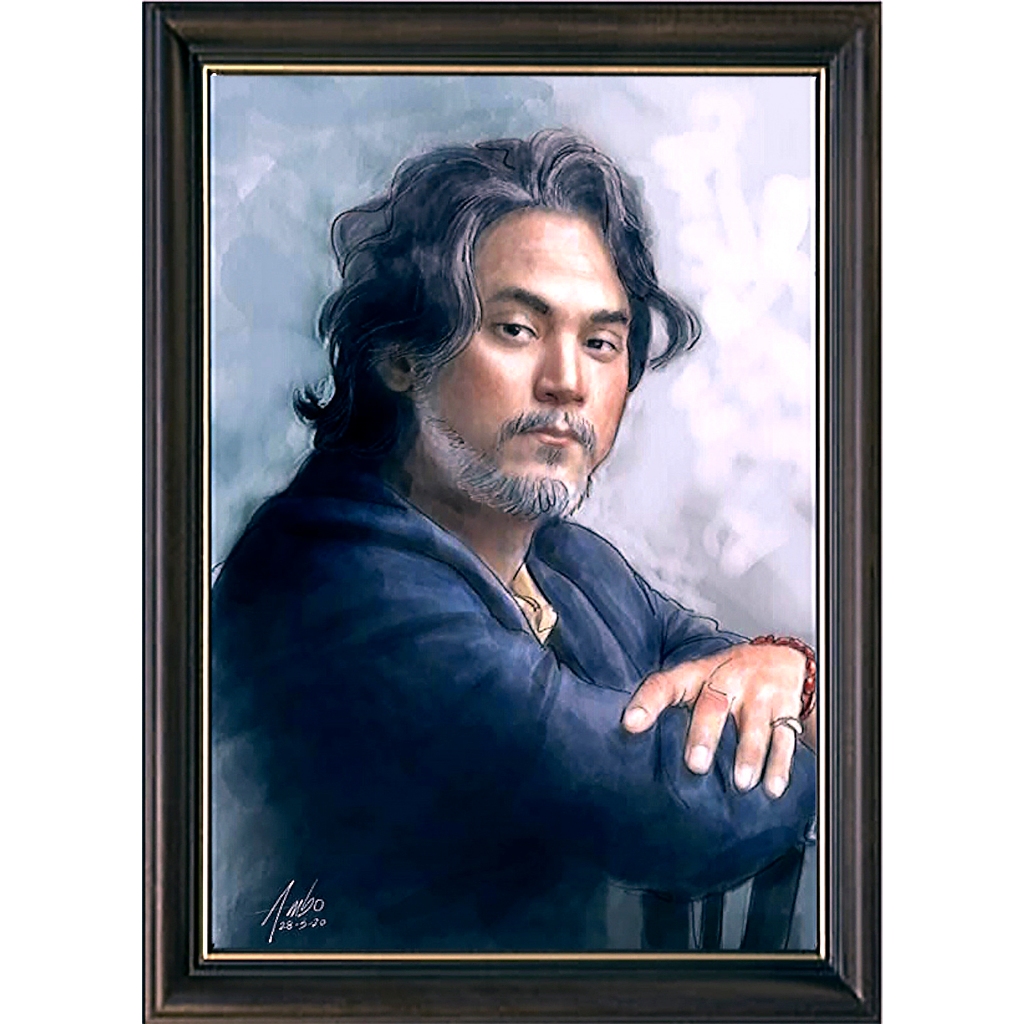 🔥Lukisan POTRET | Saiz A3 |WARNA🔥Portrait | COLOR | Digital |Drawing ...