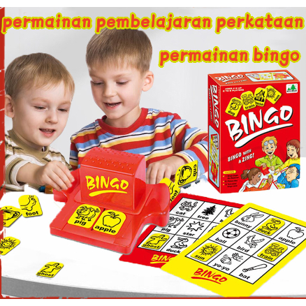 Realeos Zingo Bingo Kids Multiplayer Toys Party Family Board Game Match ...