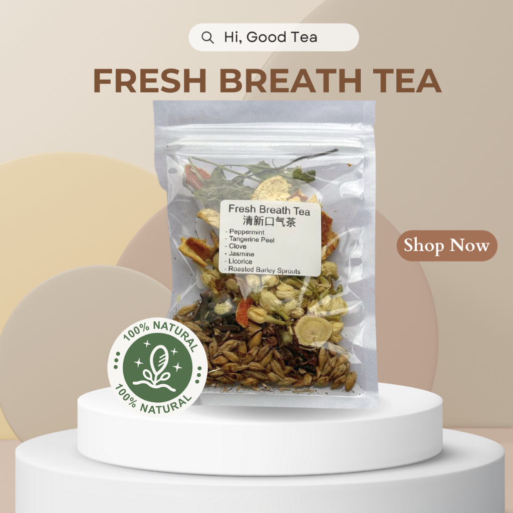 Minty Fresh Breath Tea Unlock Fresh Confidence Good Natural Organic Pack | Shopee Malaysia