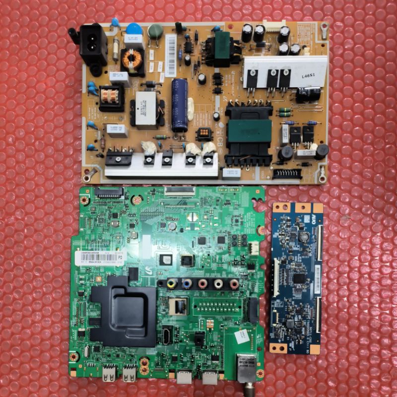 SAMSUNG SMART TV UA46F5500AR POWER BOARD MAIN BOARD TCON BOARD | Shopee ...