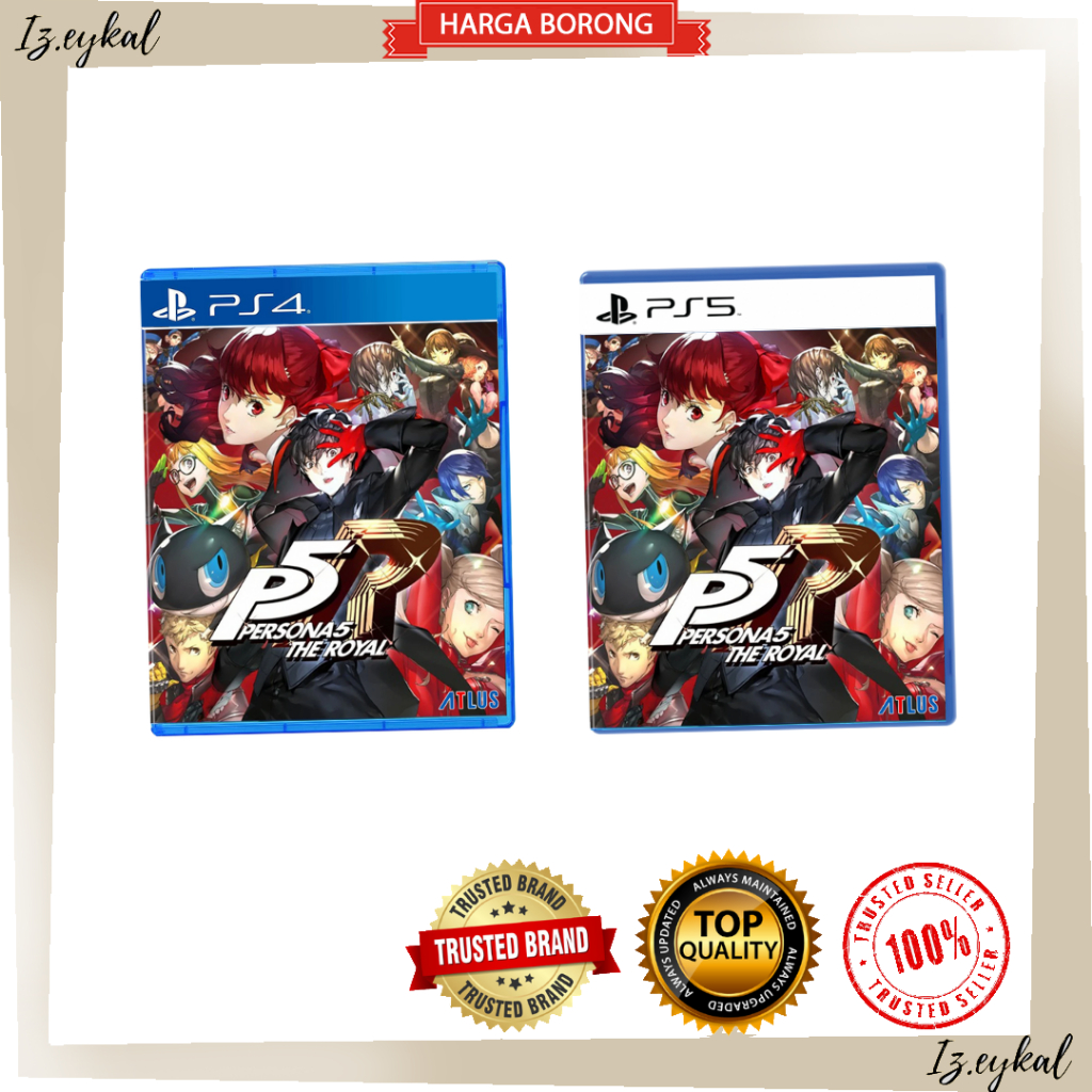 [PHYSICAL DISC] CHEAPEST PS4 PS5 Persona 5 The Royal l Persona 5 Royal ...