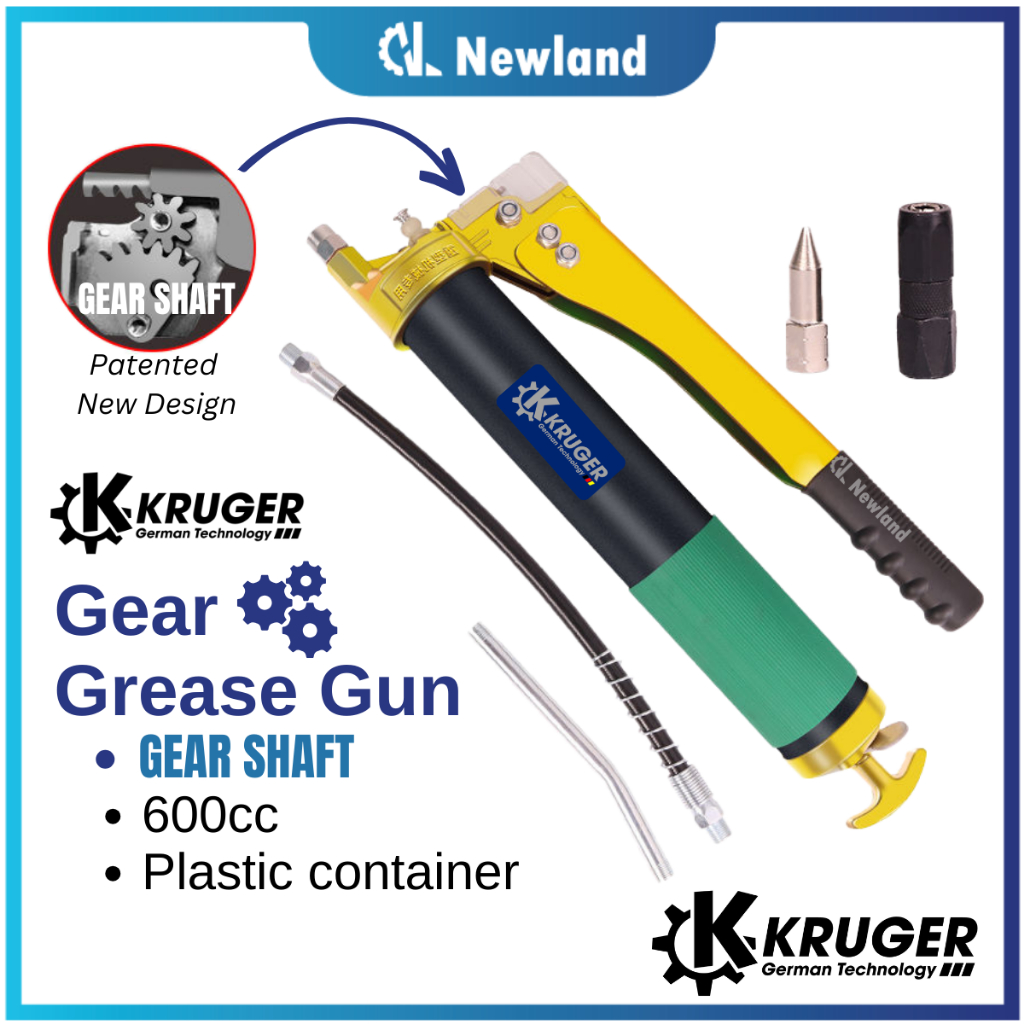 Gear Grease Gun Heavy Duty 600cc / Grease Pump Kruger | Shopee Malaysia