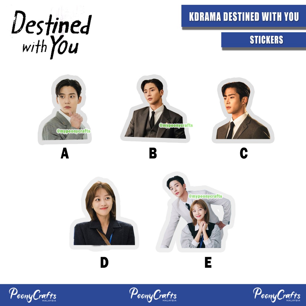 [KDRAMA] Destined with you stickers destined rowoon sf9 kpop kdrama ...