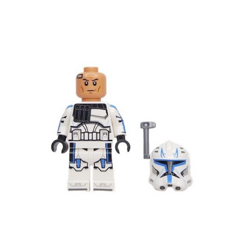 Lego Star Wars Minifigure Sw1315 Captain Rex No Pauldron 75367