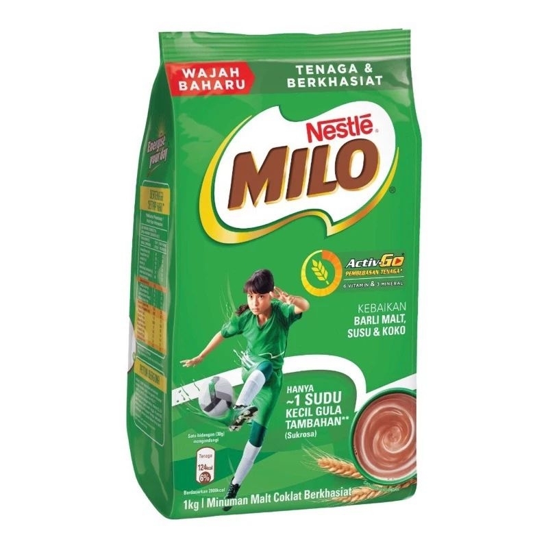 NESTLE MILO ACTIVE-GO MALT DRINK 200GM/400GM/1KG | Shopee Malaysia