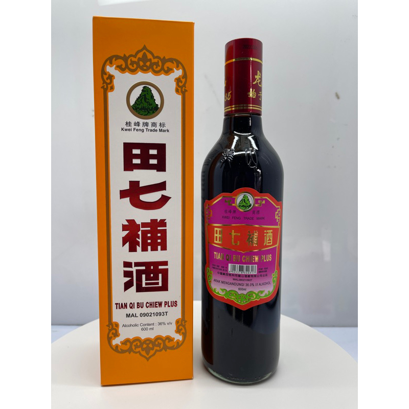 Kwei Feng Tian Qi 桂峰牌田七补酒 600ml | Shopee Malaysia