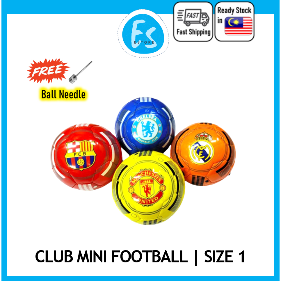 🌟🆂🅰🅻🅴🌟 MINI FOOTBALL SIZE 2 SOUVENIR BALL KIDS FOOTBALL TOYS | Shopee ...