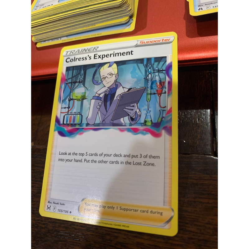 Pokemon Tcg - Lost zone playable trainer Mirage Colress’s Lost vacuum ...