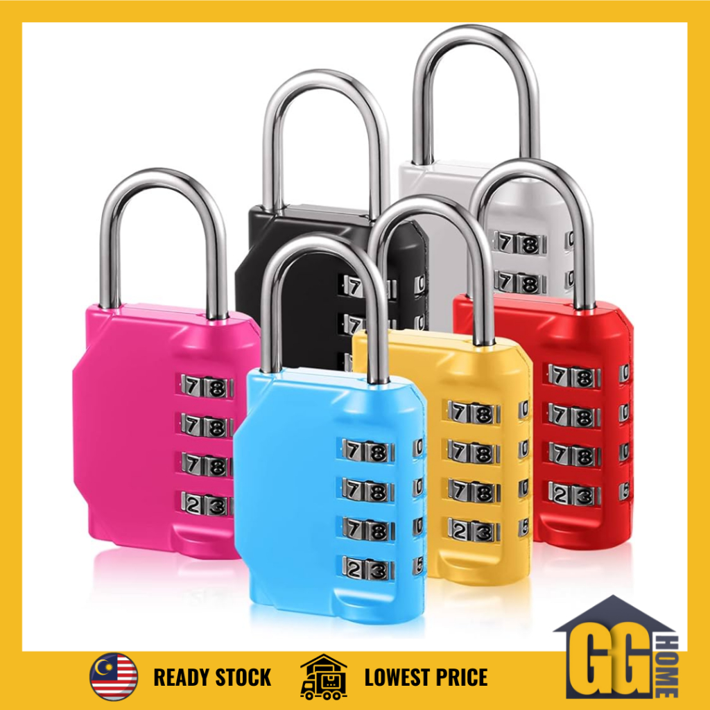 Padlock Password Lock Padlock Luggage Bag Lock Padlock Number padlock ...