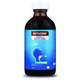 Betadine Gargle & Mouthwash Mint Flavour 240ml | Shopee Malaysia