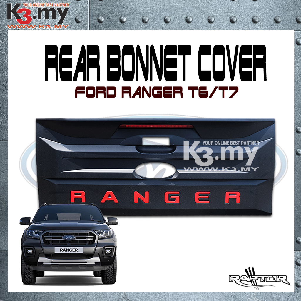 FORD RANGER T6 T7 REAR DOOR BONNET GARNISH COVER | Shopee Malaysia