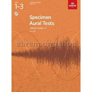 Specimen Aural Tests, Grades 1-3 with 2 CDs ABRSM | Shopee Malaysia