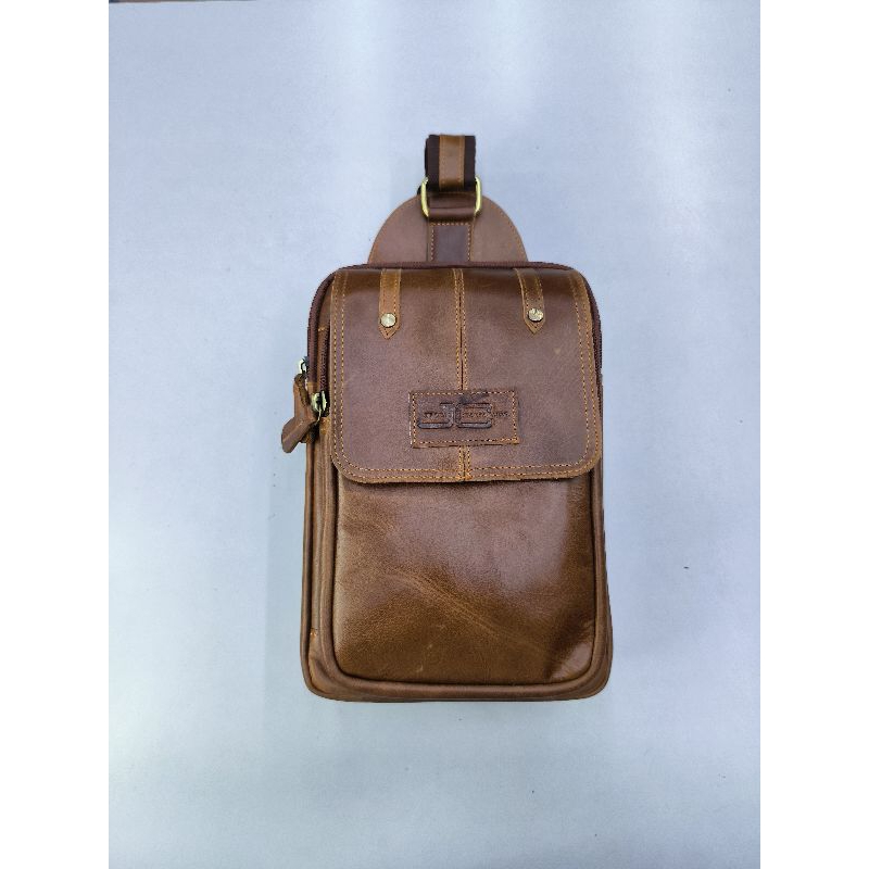 Jean Cavanna 6028* Cowhide Leather Sling Bag Crossbody Bag Beg ...