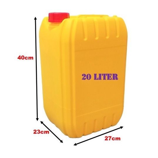 [USED] 20L Jerry Can(WARNA RANDOM), Plastic Bottle, HDPE Container, Tong Air Drum, Bekas Minuman ...