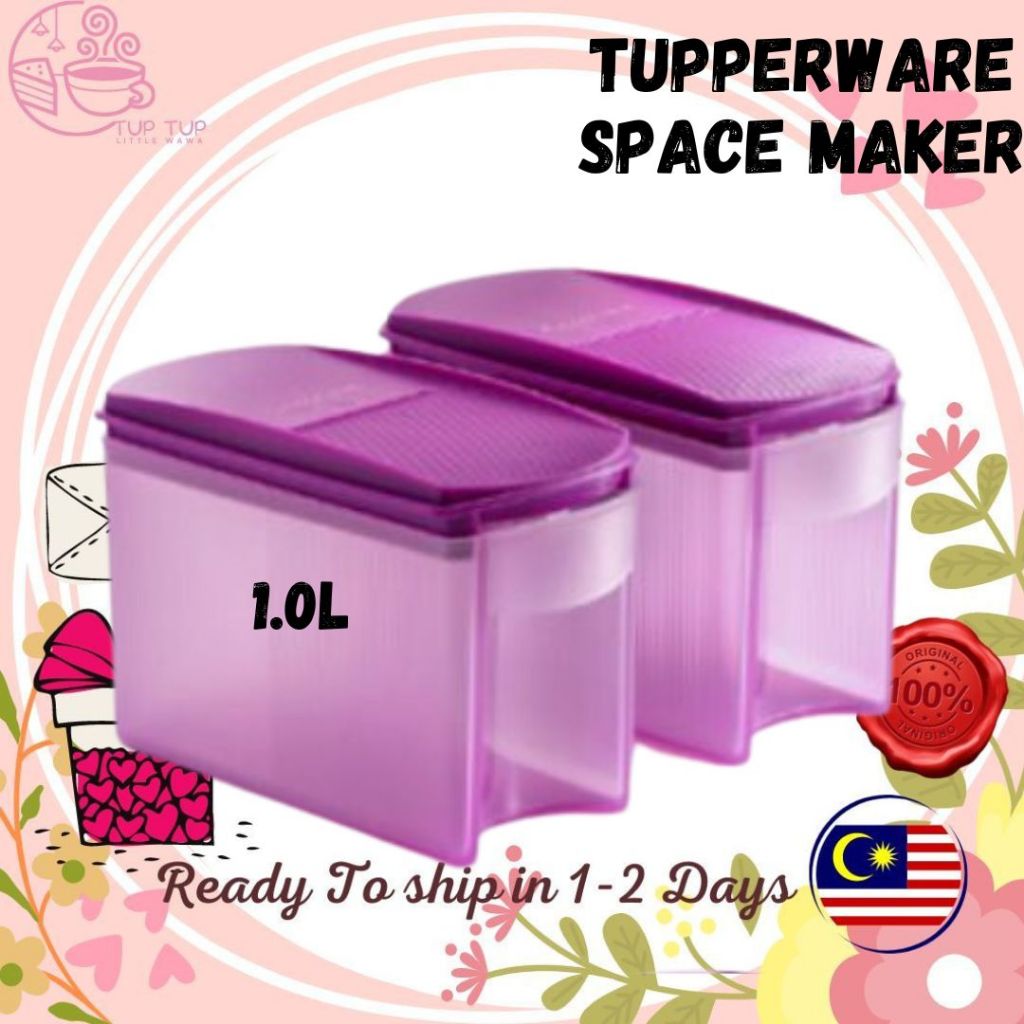 READY STOCK Tupperware Space Maker 1.0L Bekas Makanan | Shopee Malaysia