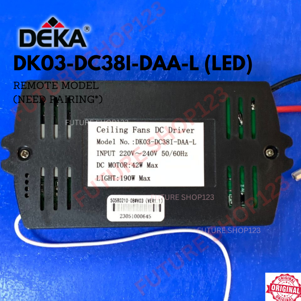 DEKA PCB BOARD DK03 DC7 DS11 DS22 DS33 KRONOS F5DC REMOTE CONTROL AND ...